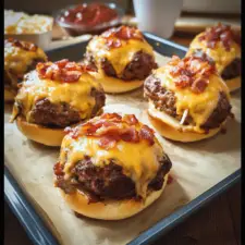 Beef Bacon Cheeseburger Bombs