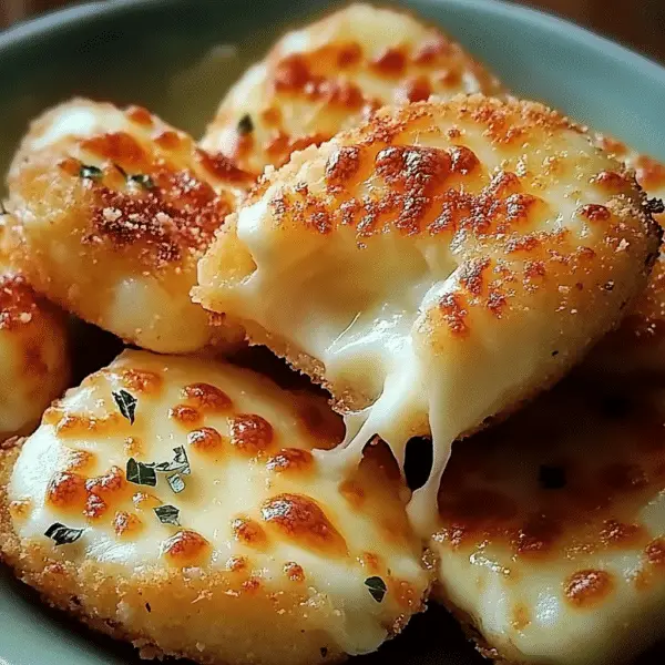 Cheesy Parmesan Mozzarella Bites