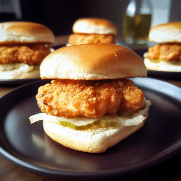Fried Chicken Sliders