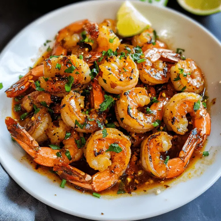 Garlic Shrimp Hawaiian Style