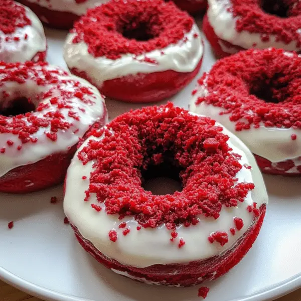 Red Velvet Donuts