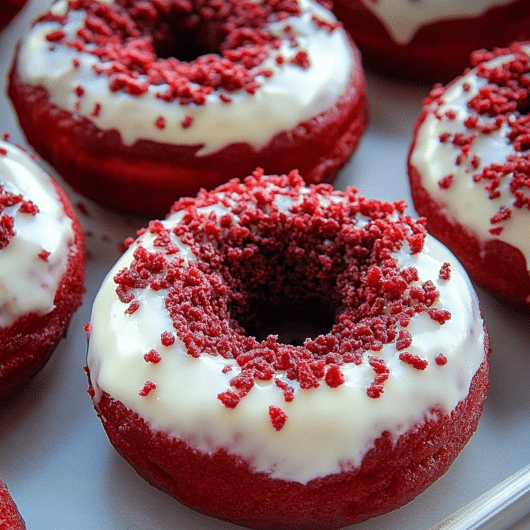 Red Velvet Donuts