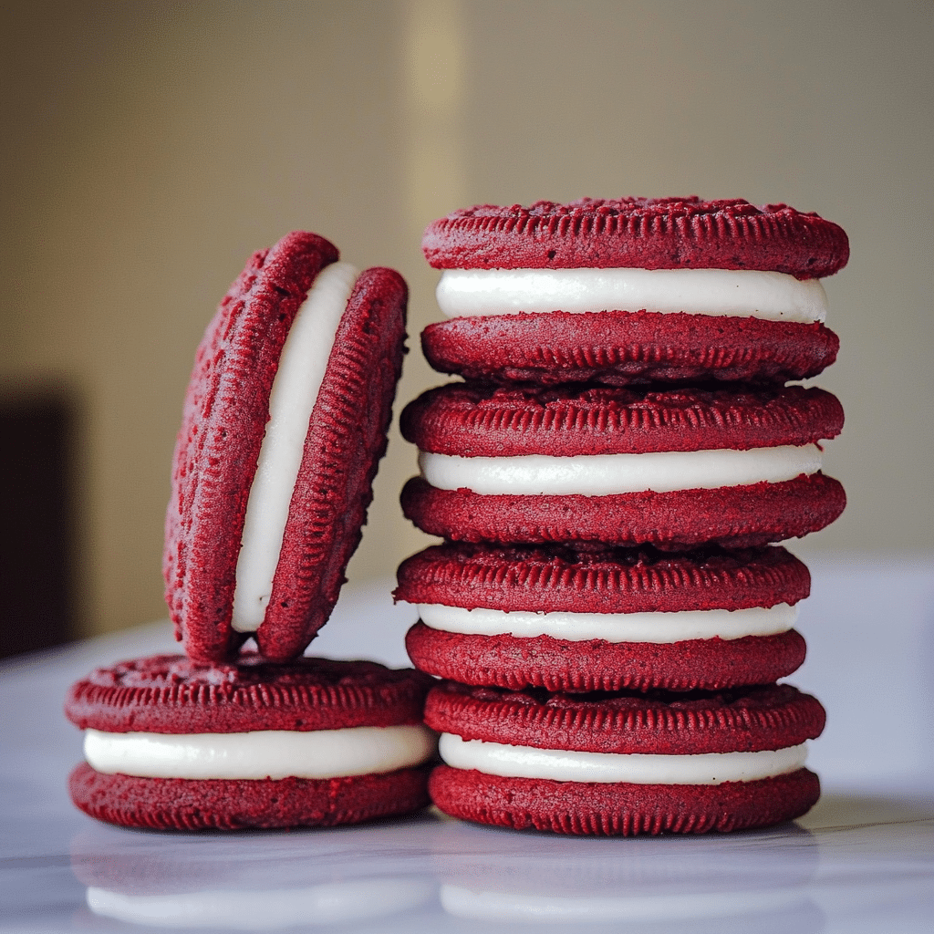 Red Velvet Oreos