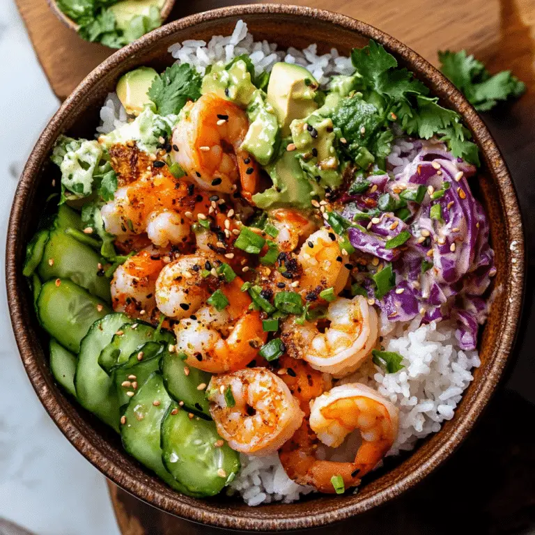 Shrimp Poke Bowl