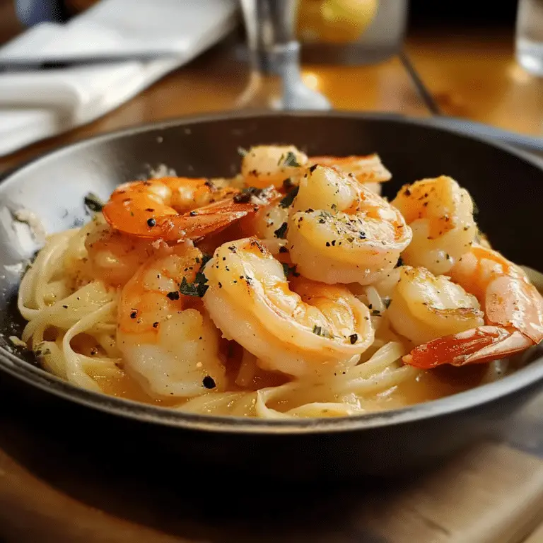 Gordon Ramsay Shrimp Scampi