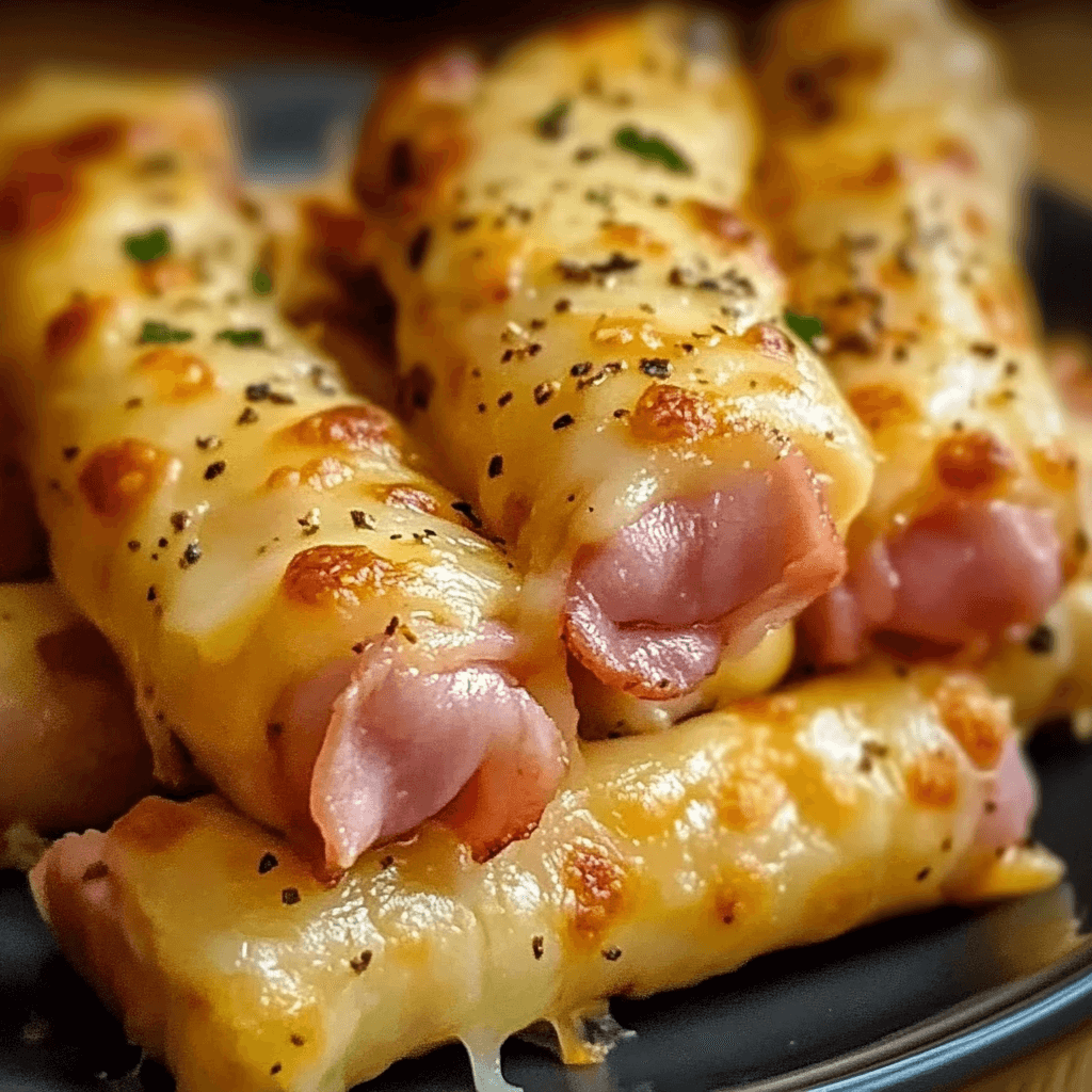Ham and Cheese Sticks