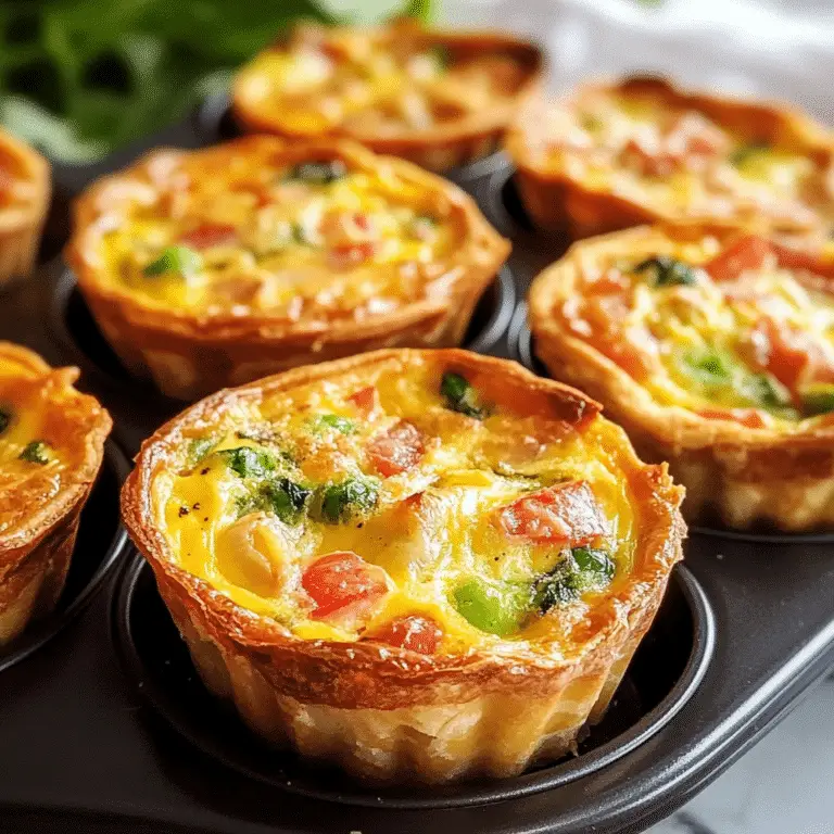 Muffin Tin Mini Quiche