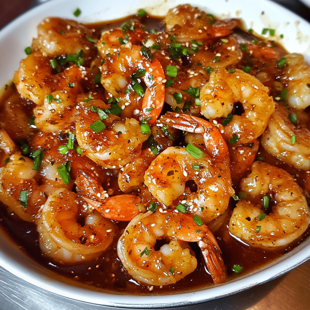 Spicy Garlic Shrimp