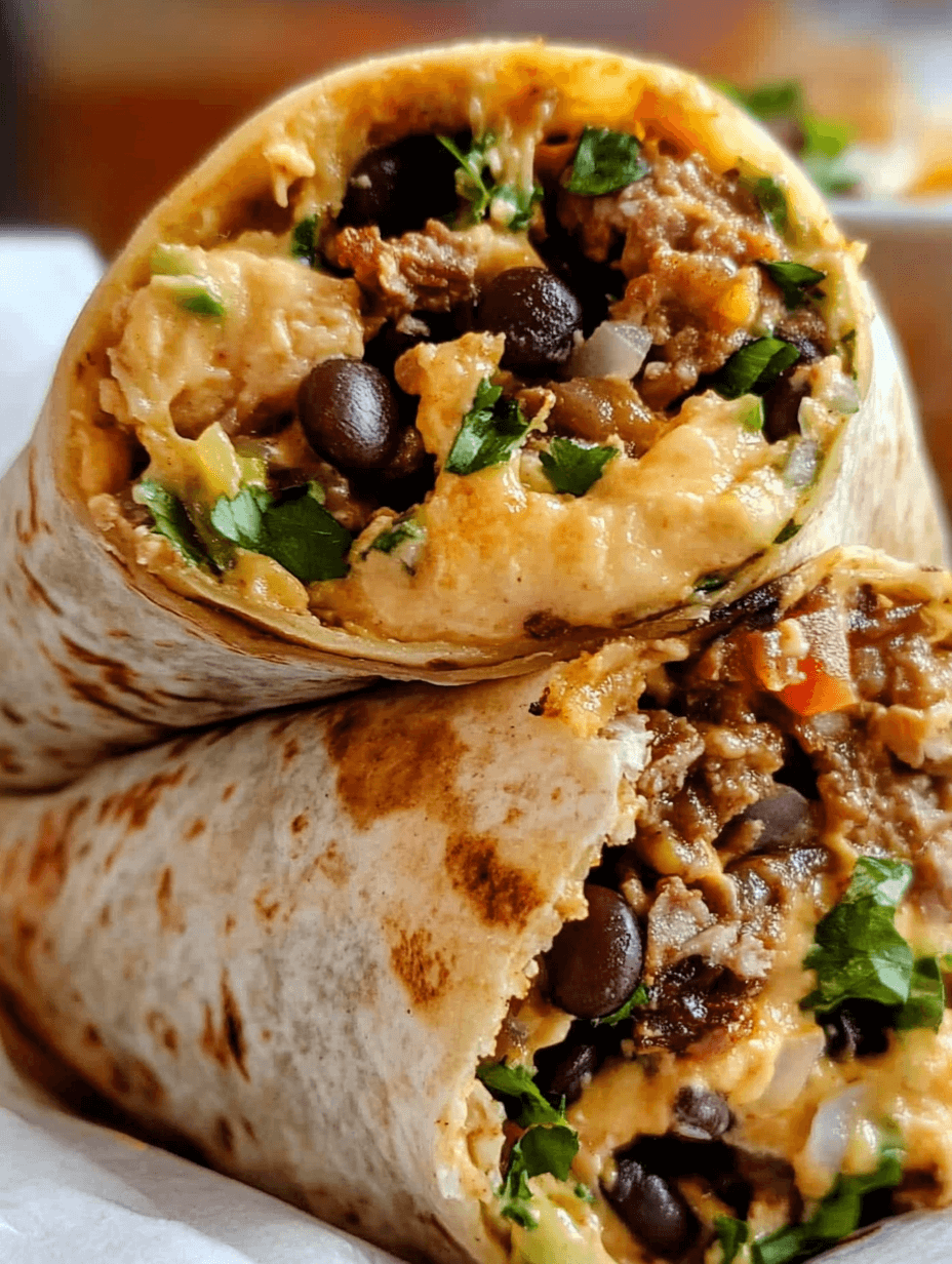 High-Protein Breakfast Burrito